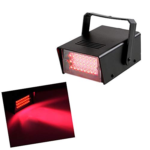 Mini Strobe Stage Light with Super Bright 24 LEDs Adjustable Speed ...