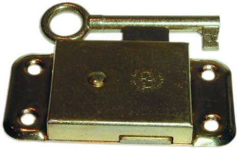 Wardrobe Lock Plus Key Electro Brassed 2.1/2-inch (Pack of 1) (Product ...