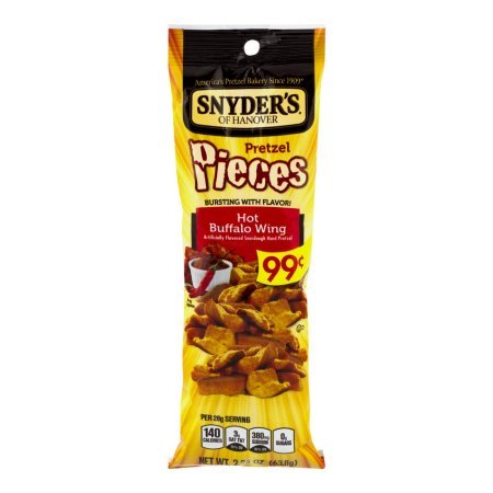 Amazon.com: Snyder's of Hanover Pretzel Pieces Hot Buffalo Wing, 2.25 oz