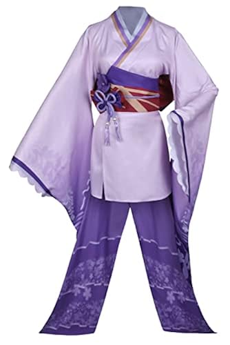 Wolancy Baal Cosplay Genshin Impact Costume Raiden Shogun Kimono Raiden ...