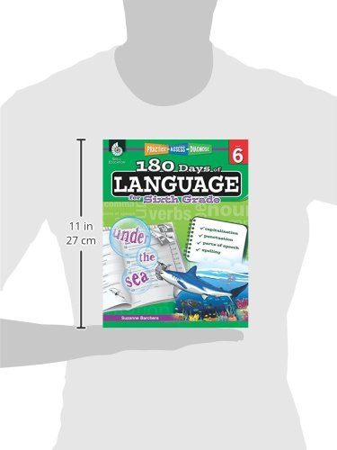 180 Days of Language for Sixth Grade – Build Grammar Skills and Boost ...