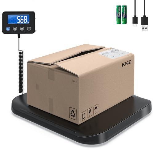 KKZ Shipping Scale, 440 LB Heavy Duty Postal Scale for Packages, Large ...