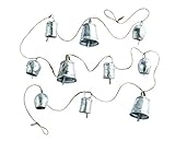 Silver Jingle Bells Garland