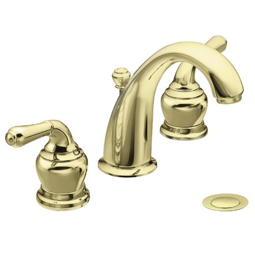 Moen T4572P Monticello Two-Handle High Arc Bathroom Faucet without ...