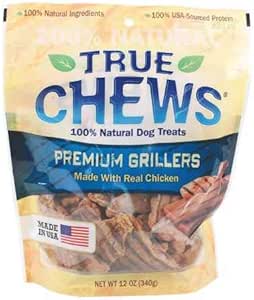 Amazon.com : True Chews Premium Grillers Dog Treats, Chicken, 12 Ounce ...