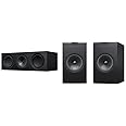 Amazon.com: KEF Q650c Center Channel Speaker (Each, Black) & Q150B Q150 Bookshelf Speakers (Pair ...