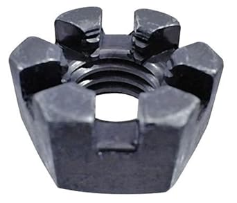 Castle Nut, 3/4-16, Gr 5, Steel, Plain, PK10: Amazon.com: Industrial ...