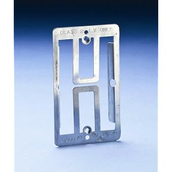 MP1 - ERICO Single Gange Mounting Plate Bracket, Pack of 5: Electrical ...