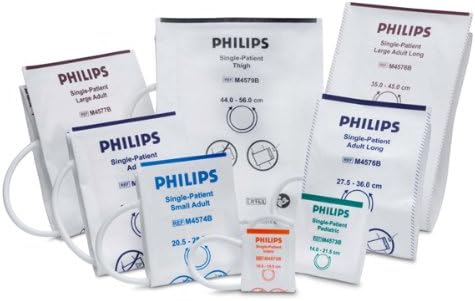 Philips Blood Pressure Cuff, Disposable, Single-Patient, Small Adult ...