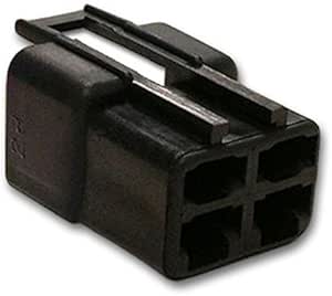 Amazon.com: 5 Metri-Pack 4-Way Male Connector, Black, 56 Series For ...