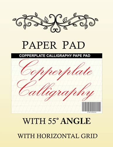 Buy ASK Copperplate Calligraphy Paper Pad with 55 degree Slant Angle ...