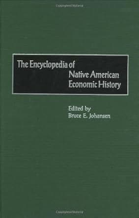 Amazon.com: The Encyclopedia of Native-American Economic History (Bio ...