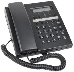 Amazon.com: VoIP Desktop SIP Phone w/LCD Display (Black) - Use Your ...