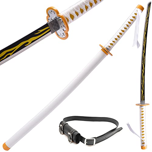 sanshimoxing Handmade Katana Agatsuma Zenitsu Sword Anime Cosplay Sword ...