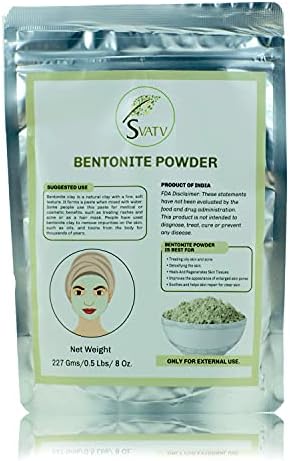 SVATV Bentonite Clay Powder Natural Face Packs And Face Mask ...