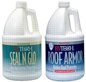 Amazon.com: RVTECH Spray & Wipe Premium RV Sealant RV Wax RV Polish ...