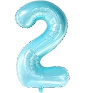 Amazon.com: Giant, Purple One Balloon for First Birthday - 40 Inch ...