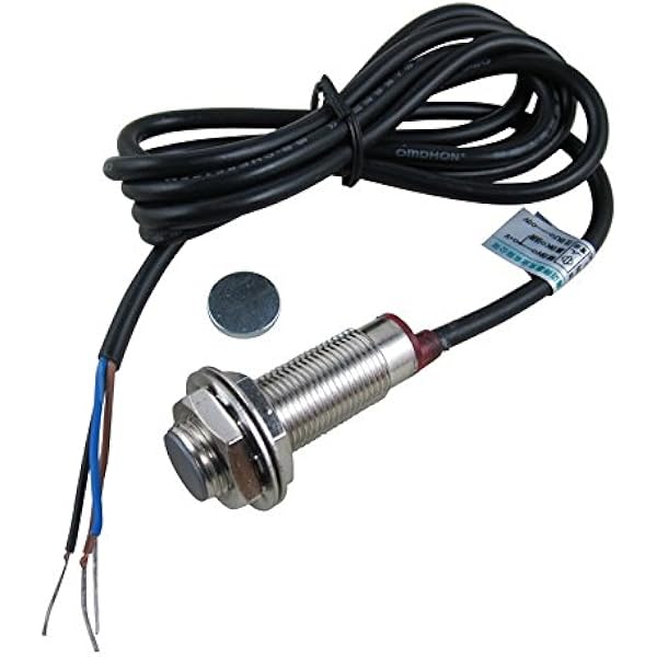 Hall Sensor,DC 12V Proximity Switch NPN 3 Wire Normally Open tillescenter Sensors Industrial ...