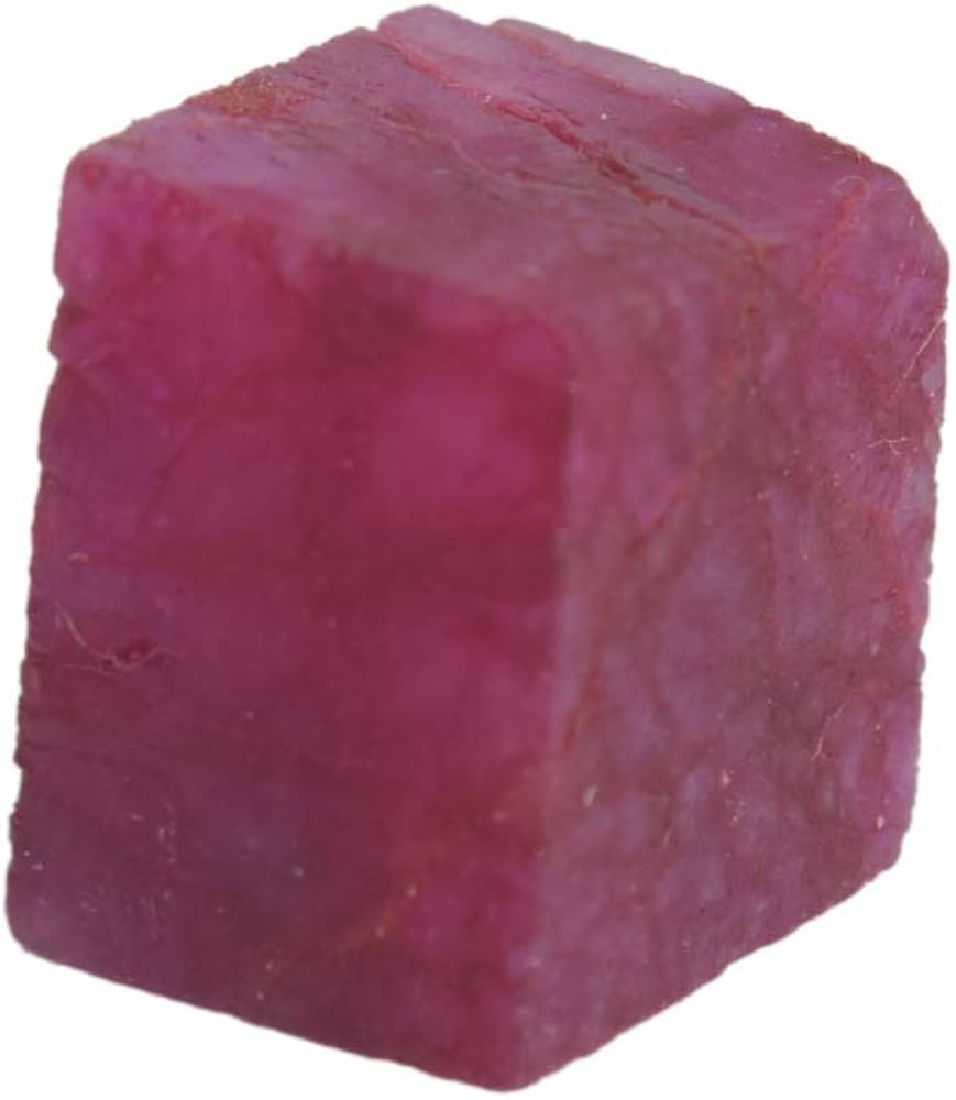 Amazon.com: Healing Stone Red Ruby Cube 27.00 Natural Faceted Ruby Cube ...
