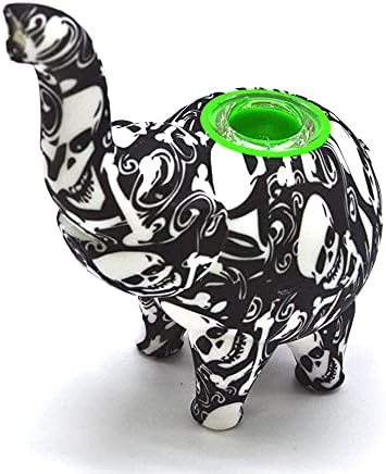 Silicone Elephant Holder Straw (skull) … price in Saudi Arabia | Amazon ...