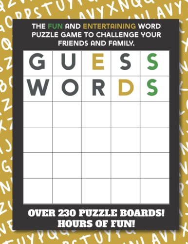 Wordle Game Boards: 120 pages of Wordle boards that lets you play with ...