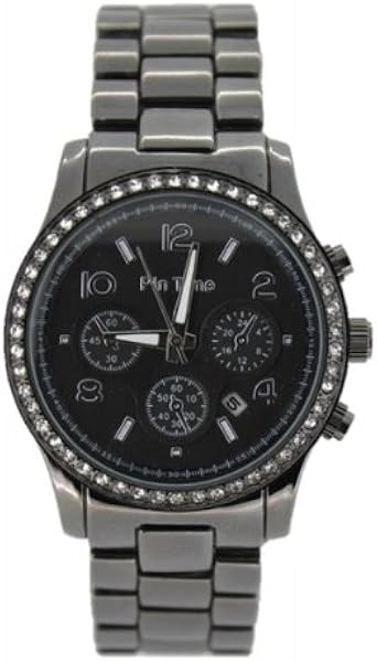 Pin Time pntm1 – Mens Wrist Watch Silver: Amazon.co.uk: Watches