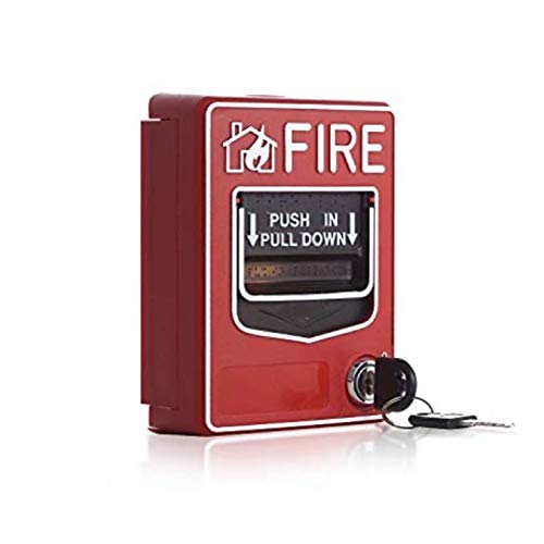 [1 Pack] NEL Fire Alarm Conventional Dual Action Manual Call Point ...
