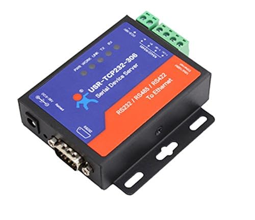 USR-TCP232-306 Serial to Ethernet Converter LAN Ethernet TCP/IP to RS232 RS485 RS422 Converter2 ...