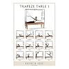 Balanced Body Trapeze Table I Poster, Educational Guide Pictures ...