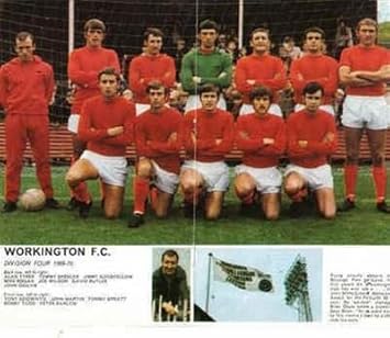 Workington FC 1969-70 collectable memorabilia retro football team ...
