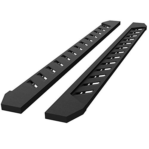 Ziruiautopart 7 inch Texture Black Heavy Duty Running Board Compatible ...