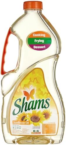 Shams Sunflower Oil, 1.5 Litre price in Saudi Arabia | Amazon Saudi ...