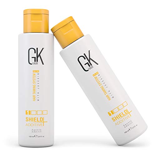GK HAIR Global Keratin Shield Additive+ (3.4 Fl Oz/100ml) Hair ...