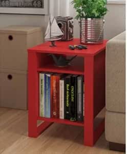 Amazon.com: Side End Table Living Room Home Wood Home Furniture Decor ...