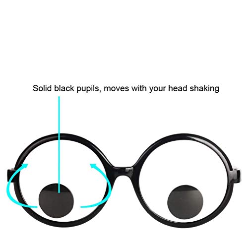 Delphinus Googly Eyes Glasses, Funny Googly Eyes Goggles Shaking Party ...