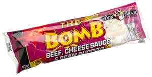 Amazon.com : Don Miguel The Bomb, Beef, Cheese Sauce & Bean Burrito ...