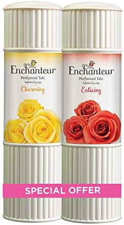 Enchanteur Talcum Powder, Charming & Enticing, 2 x 250 gm price in UAE ...