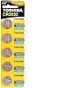 Toshiba CR2032 3V Lithium Coin Cell Battery Pack of 5 in Kuwait | Whizz Coin & Button Cell