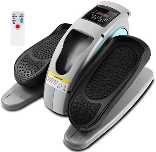 ANCHEER Under Desk Electric Mini Elliptical Machine, Remote Control ...