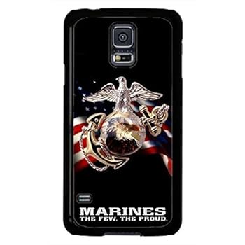 Amazon.com: USMC Marines Eagle Flag Marine Corps Hard Plastic Black ...