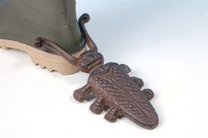 Cast iron beetle boot jack.: Amazon.co.uk: Garden & Outdoors