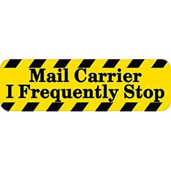 Amazon.com: AllWeather (Pack of 2) Outgoing Mail Sign Post Office Logo ...