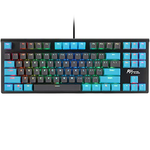 RK87 Pro RGB Mechanical Keyboard, Wired/Wireless Bluetooth 87 Keys ...