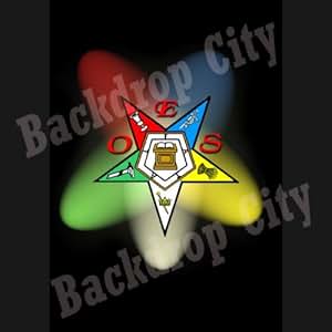 Amazon.com : 10'x10' OES Eastern Star Background Backdrop : Photo ...