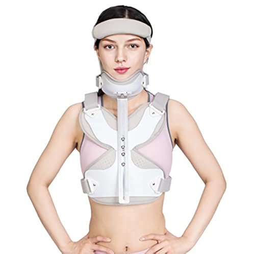 GHORTHOUD Cervical Thoracic Brace Cerviacal Fixation Orthosis Chest Orthotics Cervical Vertebra ...
