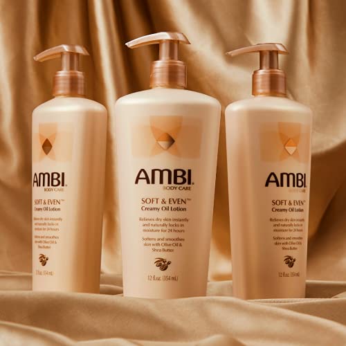 Ambi Soft & Even Creamy Oil Body Lotion | Dry Skin Relief | Fast ...