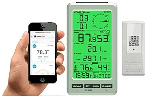 Ambient Weather WS-50-F007TH WiFi Smart Weather Station Receiver w ...