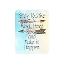 Amazon.com: Motivational Signs for Home & Office, 10.5 x 8.5 'Stay ...