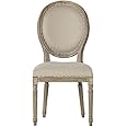 Amazon.com - Flamant Cantelle Dining Side Chair, Brushed Natural Weave ...