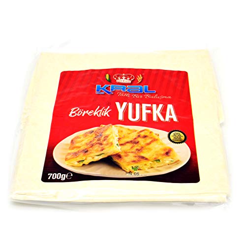 Kral Round Phyllo Dough Medium Thick Sheets for Pastry - 23.6 inches ...